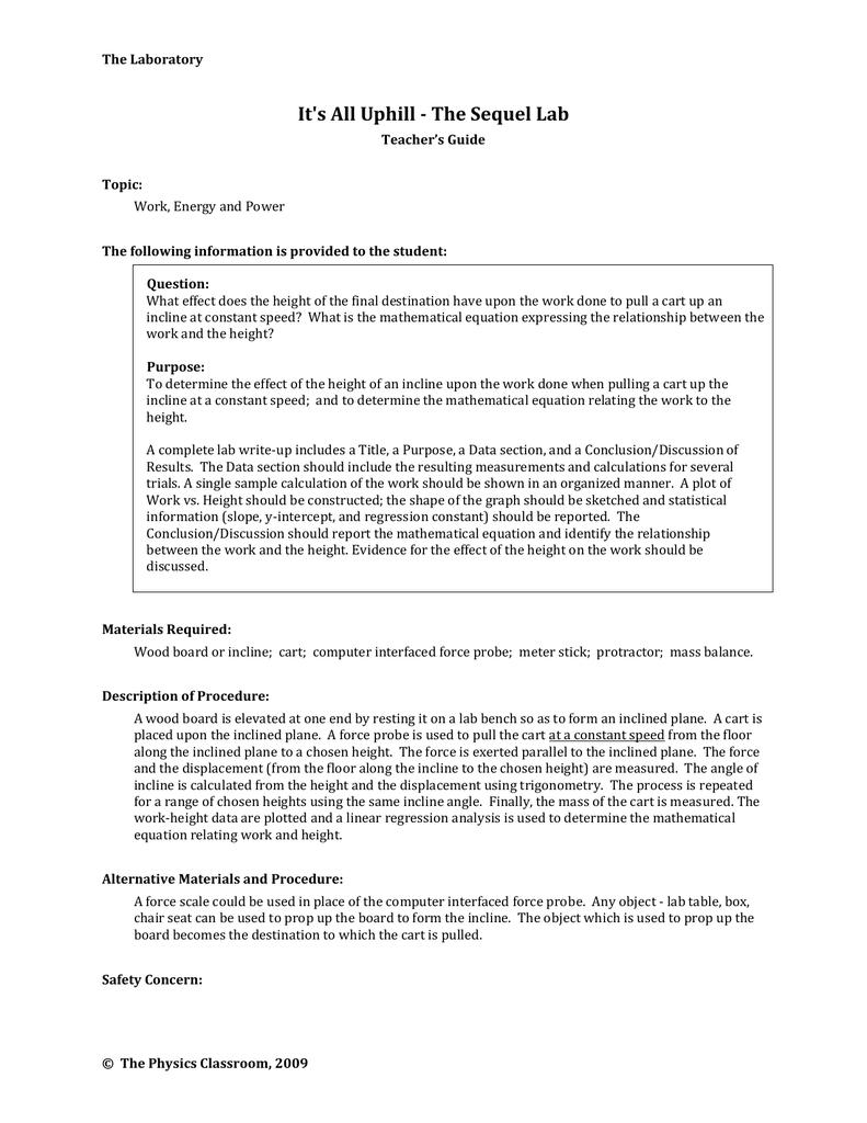 Physics Classroom Work Energy And Power Worksheet Answers Ivuyteq Physics Classroom Work Energy And Power Worksheet Answers Ivuyteq