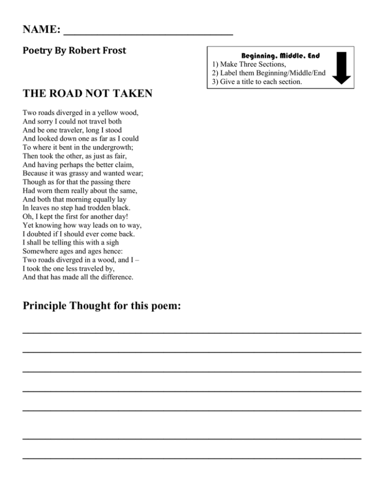 Robert Frost Poems.doc