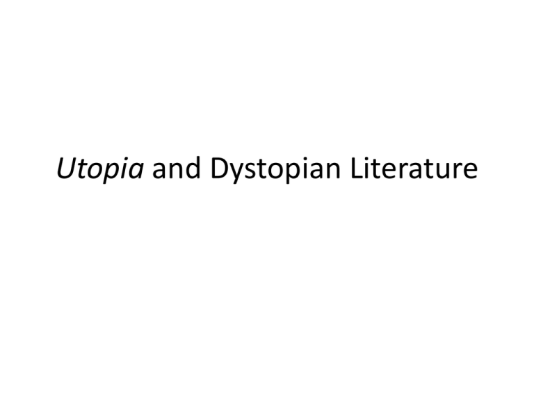 Utopia & Dystopian Literature: Analysis & Context