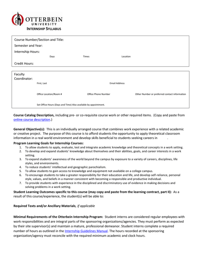 Syllabus_Template_Internship