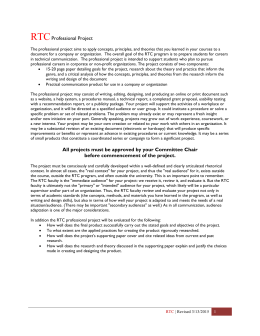 RESPONSIBLE THINKING PROCESS (RTP)