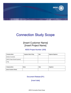 Stakeholder Comment Matrix AESO AUTHORITATIVE DOCUMENT PROCESS ...