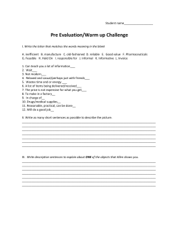 CURRENT NEWS ARTICLE REVIEW WORKSHEET Complete one
