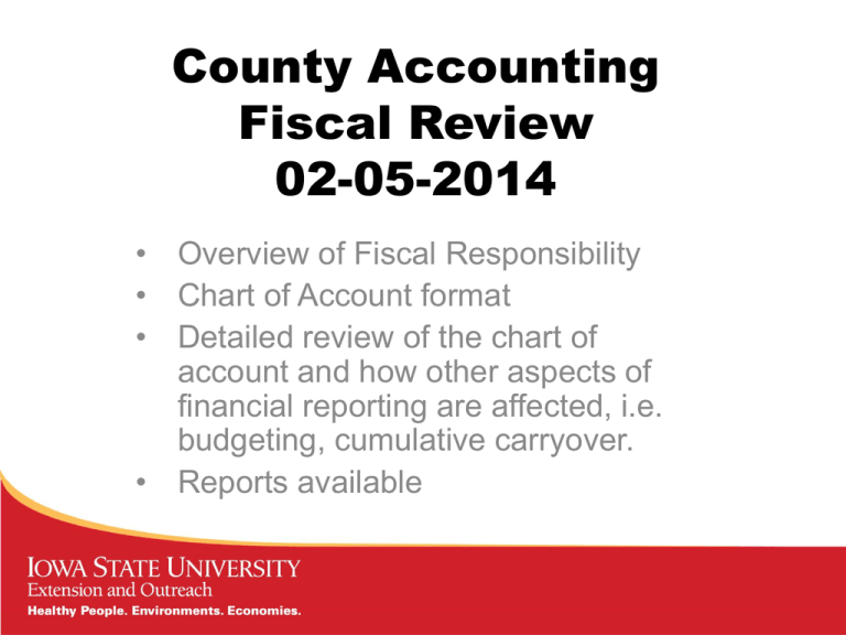 County Accounting Fiscal Review 02 05 2014