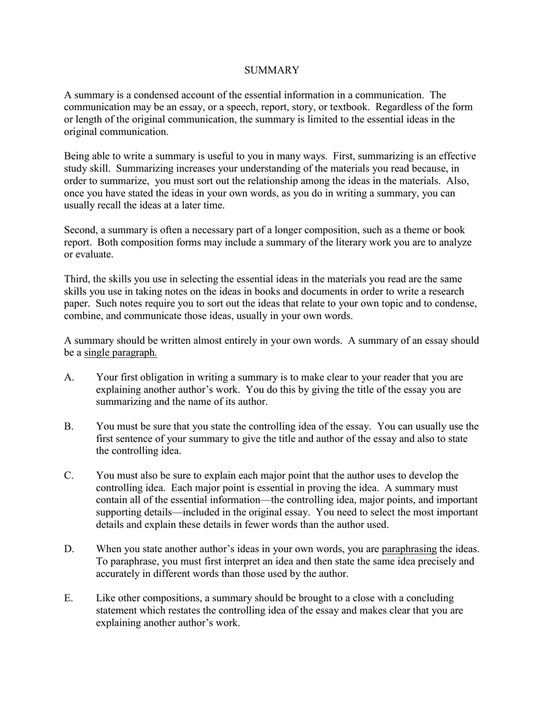  How To Write A Summary Of A Story Basic Guide Writing A Short Story 