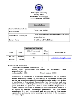 Sample MUN resolution