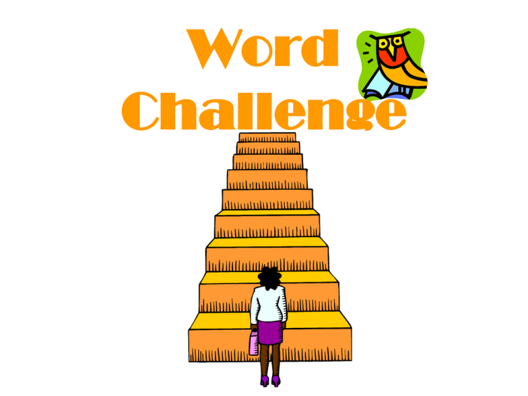 Word Challenge Word Challenge