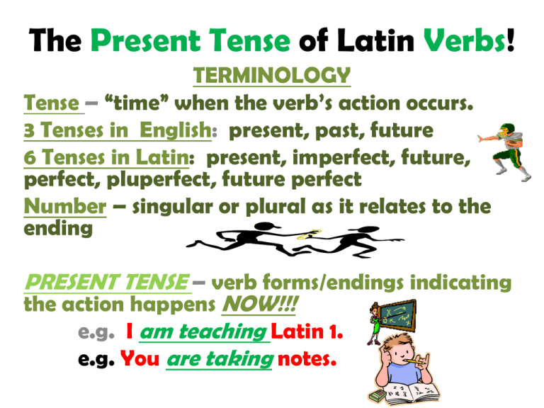 The Of Latin Present Tense The Of Latin Present Tense