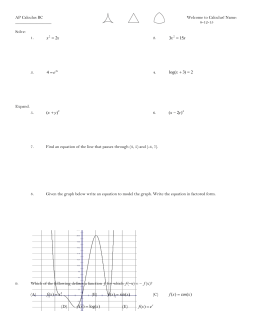 Pacing Guide Foerster Algebra 1 - duoeasysite