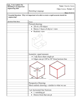 One Point Perspective Vocabulary Quiz