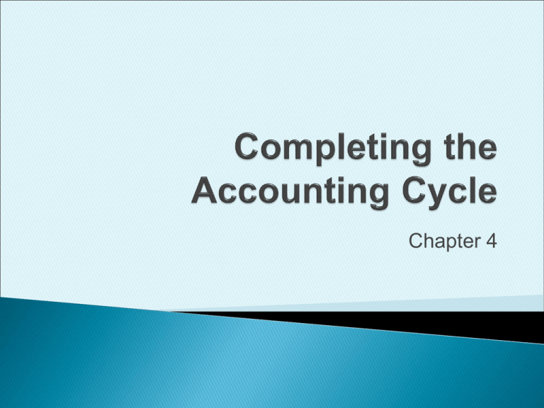 Chapter 4 Chapter 4
