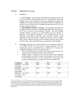 How to Calculate Lot Coverage