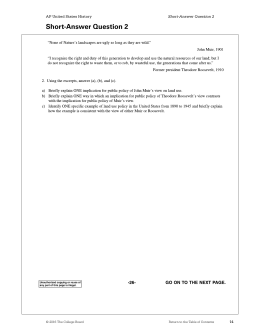 SAQ Answer Template - IB Psychology