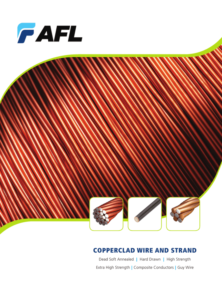 copperclad wire and strand