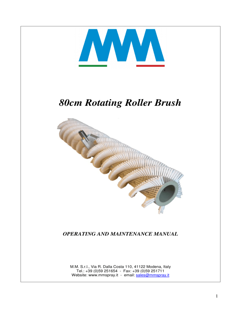 80cm Rotating Roller Brush