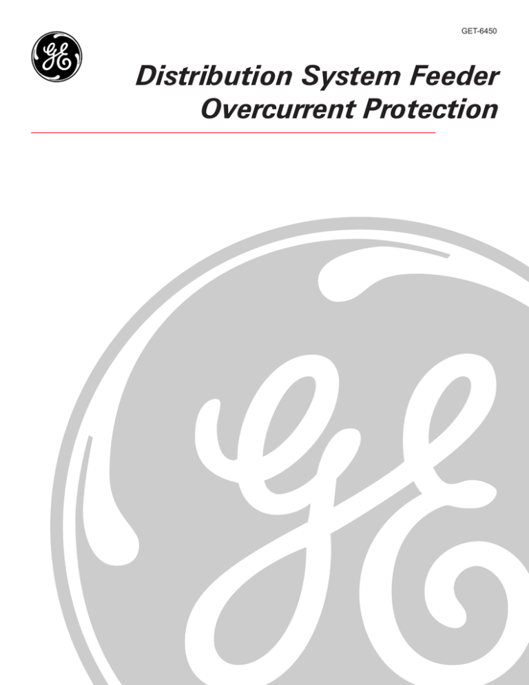 Distribution System Feeder Overcurrent Protection