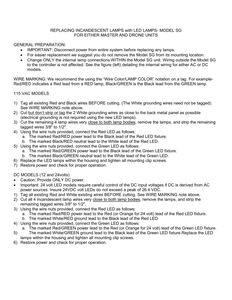 Stop-and-Go Dock Light LED Conversion Kit Installation