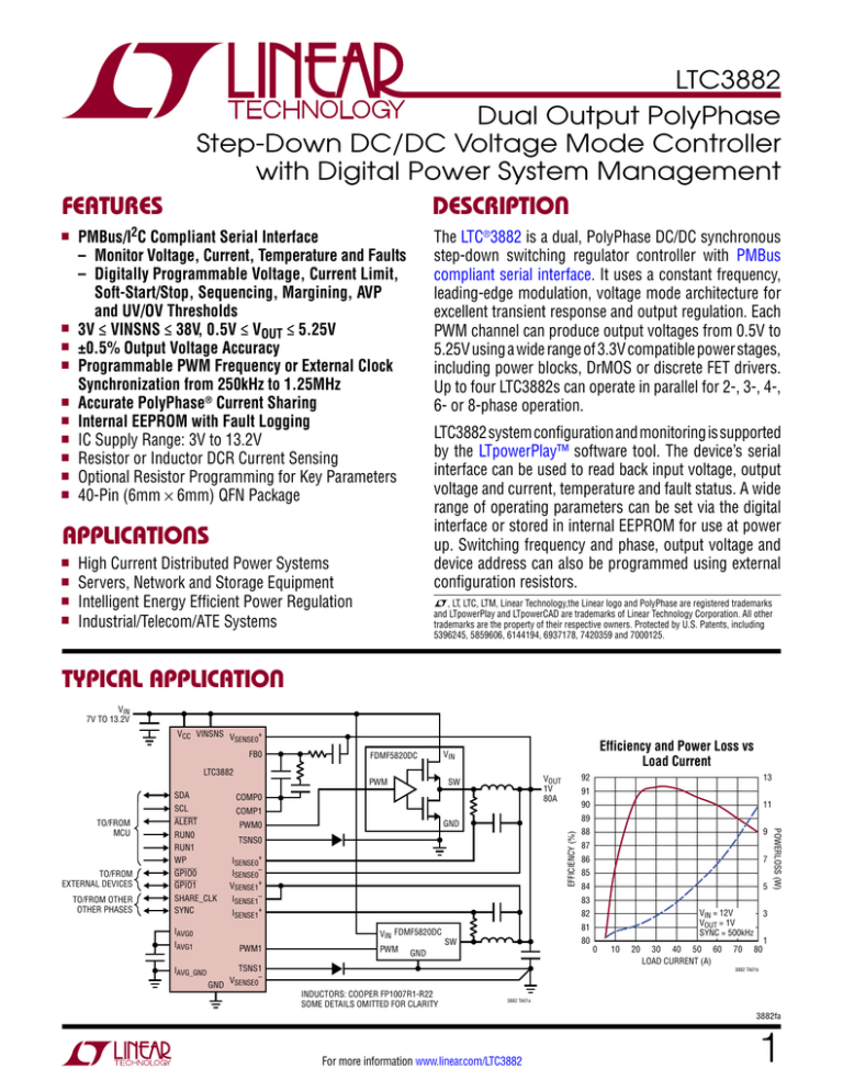 LTC3882 - Linear Technology