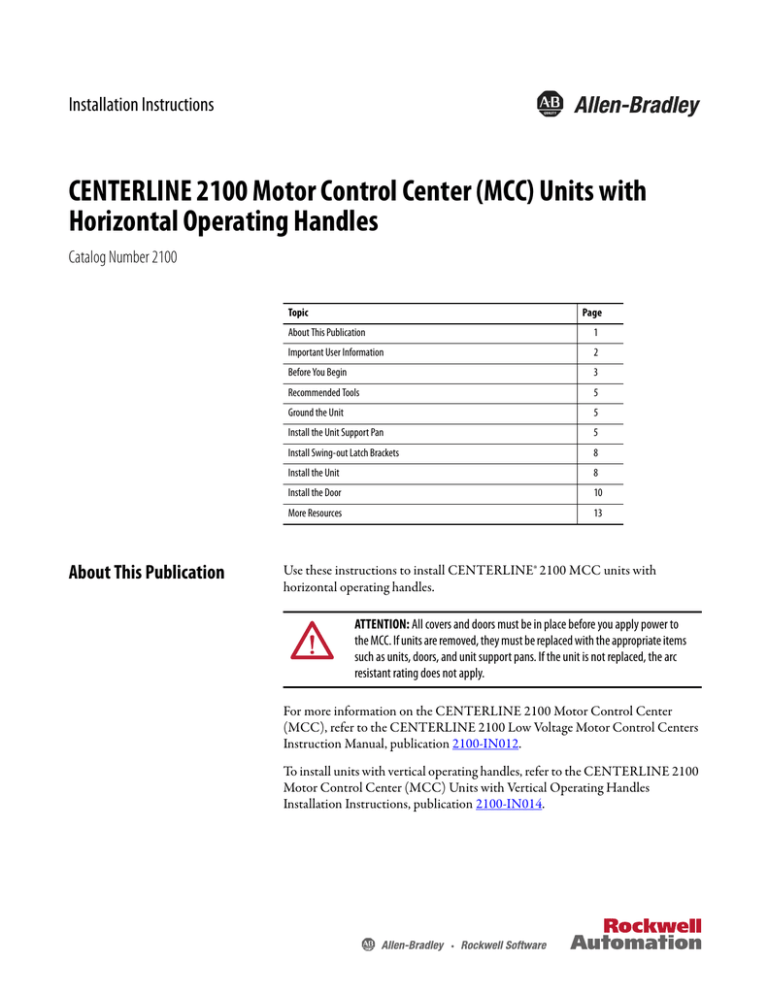2100-IN060 - Rockwell Automation