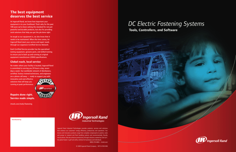 DC Electric Fastening Systems