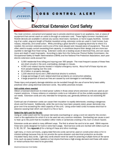 ELECTRICAL SAFETY