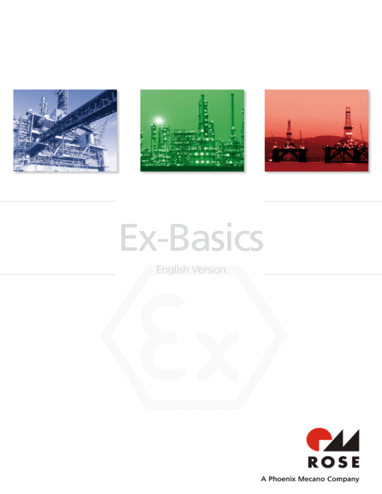 Ex Basics - Explosion Protection Basics
