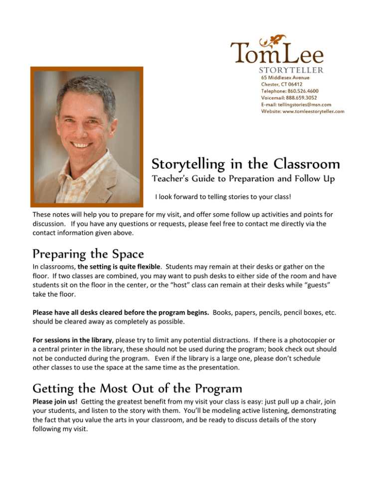 Storytelling In The Classroom