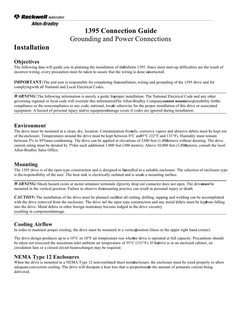 1395 Connection Guide - Allen