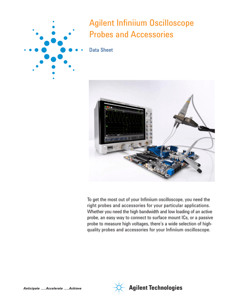 Infiniium Oscilloscope Probes and Accessories