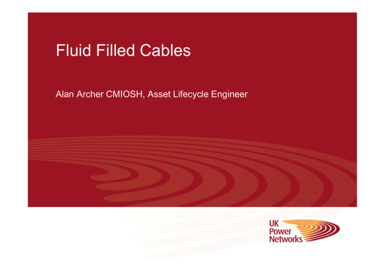 Fluid-filled cables overview - Energy Networks Association