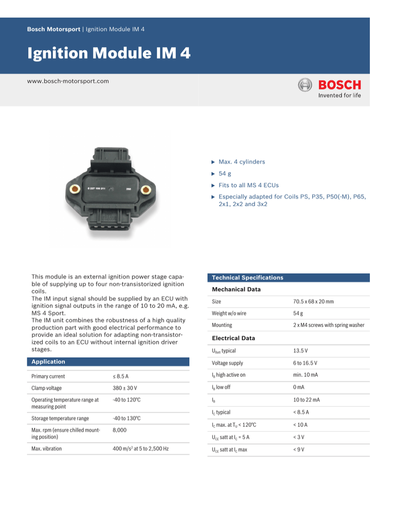 Ignition Module IM 4