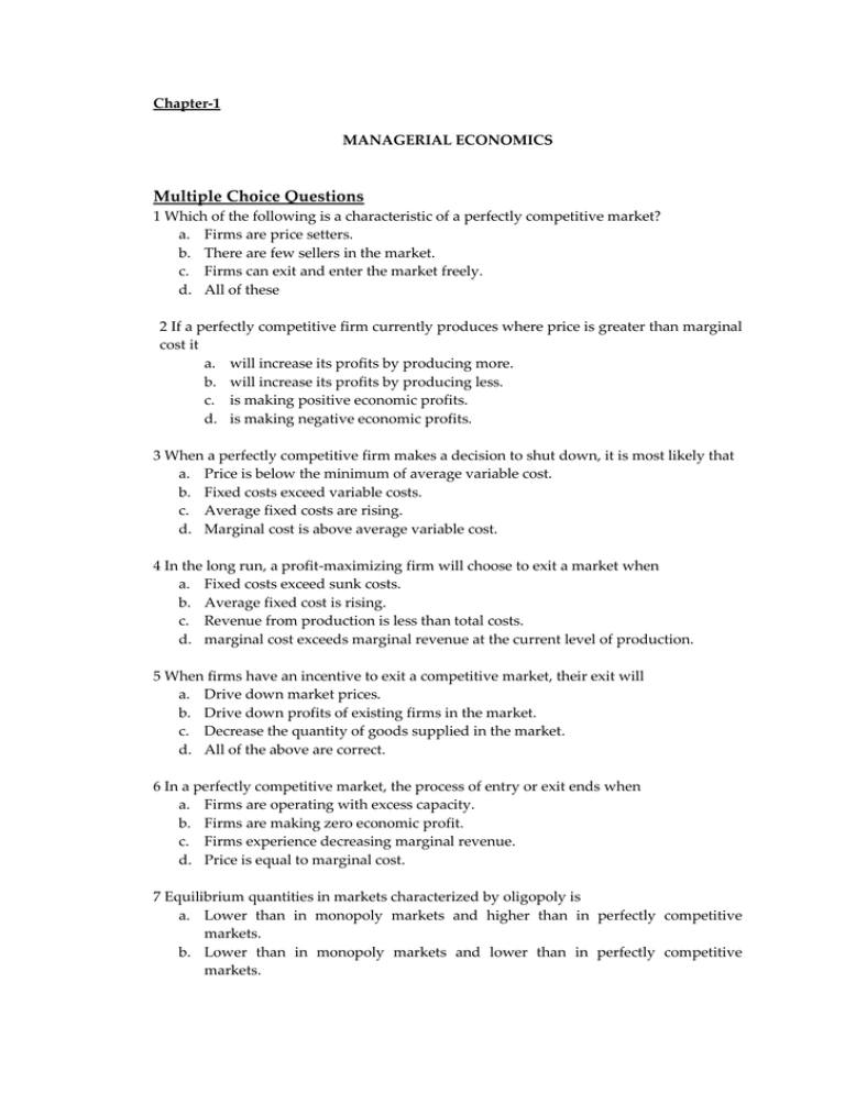 Multiple Choice ions