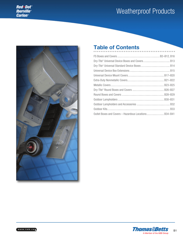 Weatherproof Products