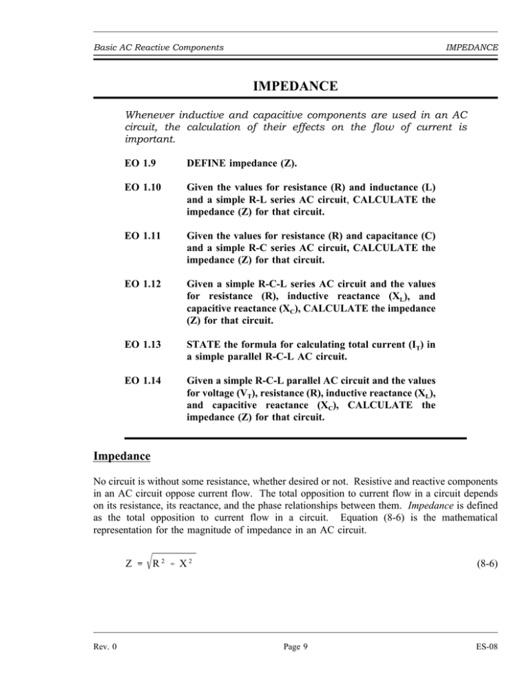 Impedance Impedance