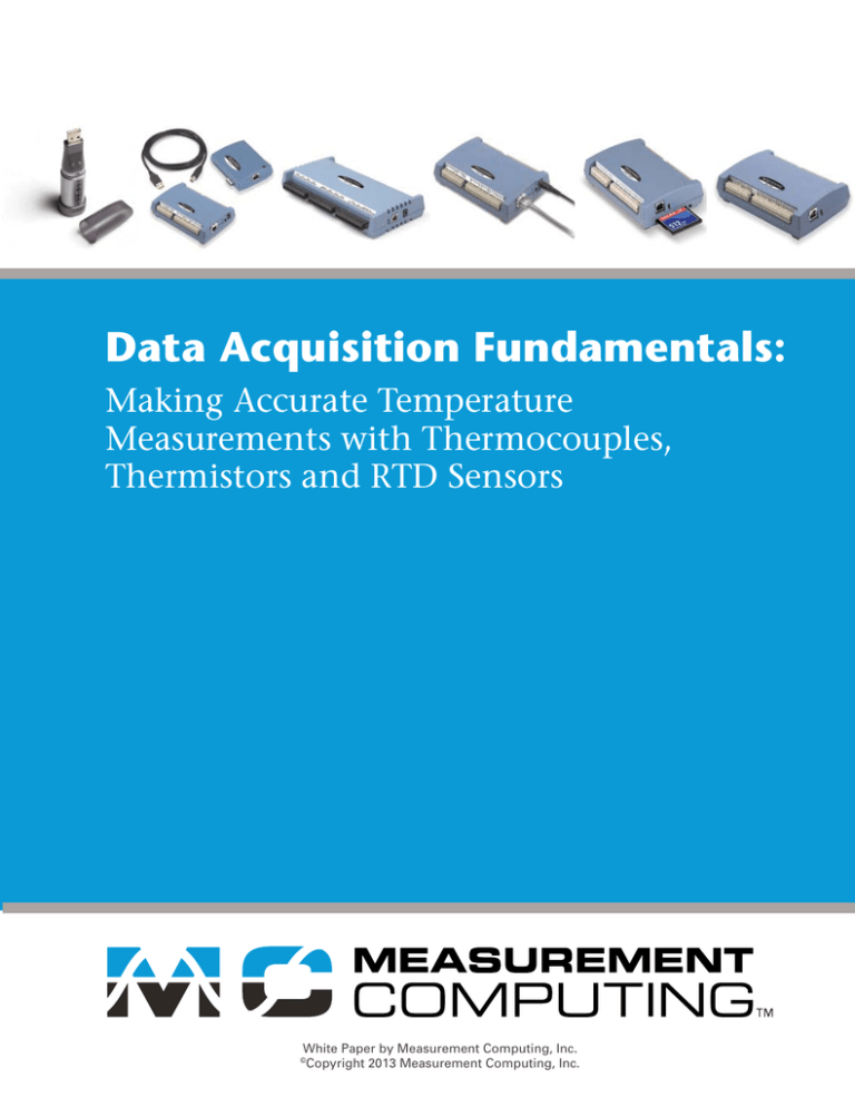 Data Acquisition Fundamentals