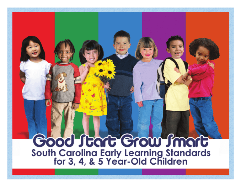 SC Early Learning Standards South Carolina Center For Child Care