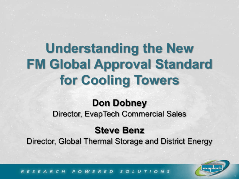 Understanding The New FM Global Approval Standard For Cooling