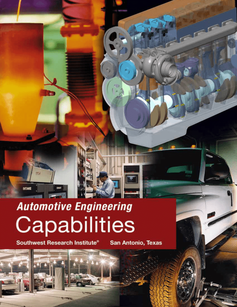 Automotive Engineering Capabilities