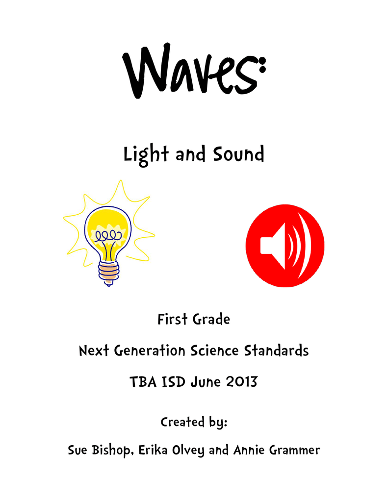 Waves Light And Sound
