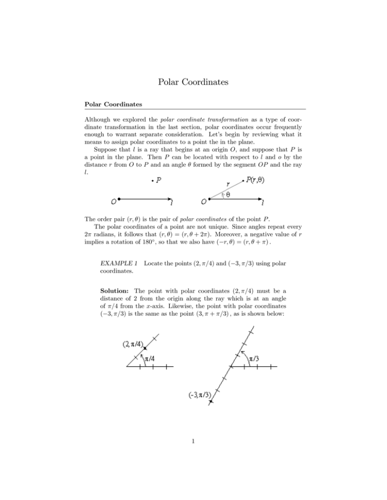 Polar Coordinates