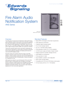 Audio Notification System