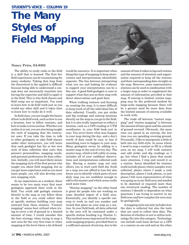 The Many Styles Of Field Mapping