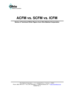 SCFM vs ACFM Conversion Guide
