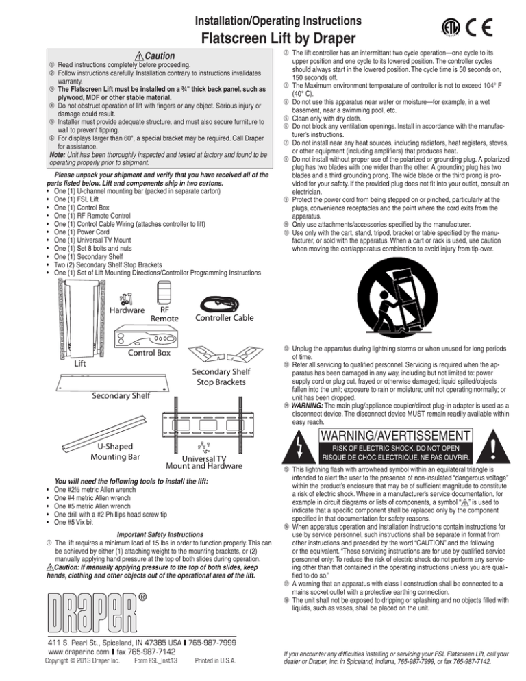 Instructions
