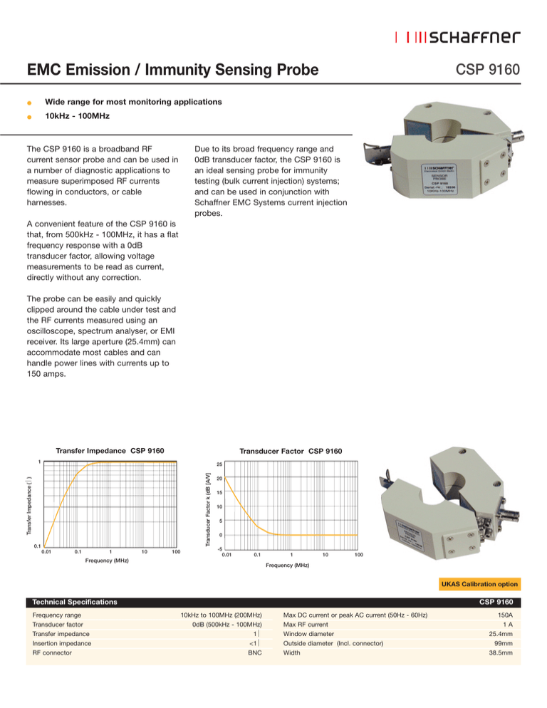 EMC Emission / Immunity Sensing Probe