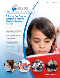 Calculating Words Correct Per Minute (WCPM) Fluency Rate