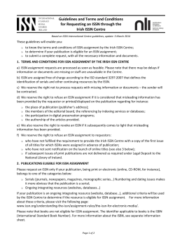 Download Single column Paper Format Template