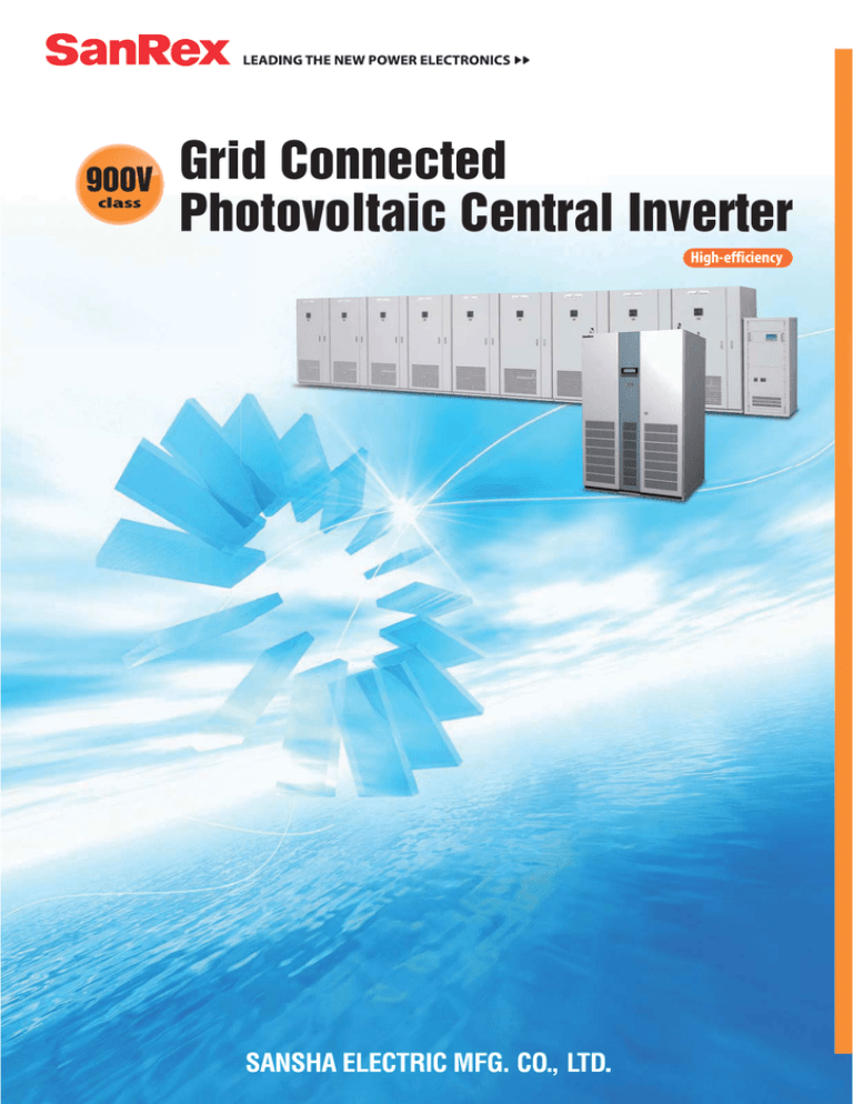Grid Connected Photovoltaic Central Inverter
