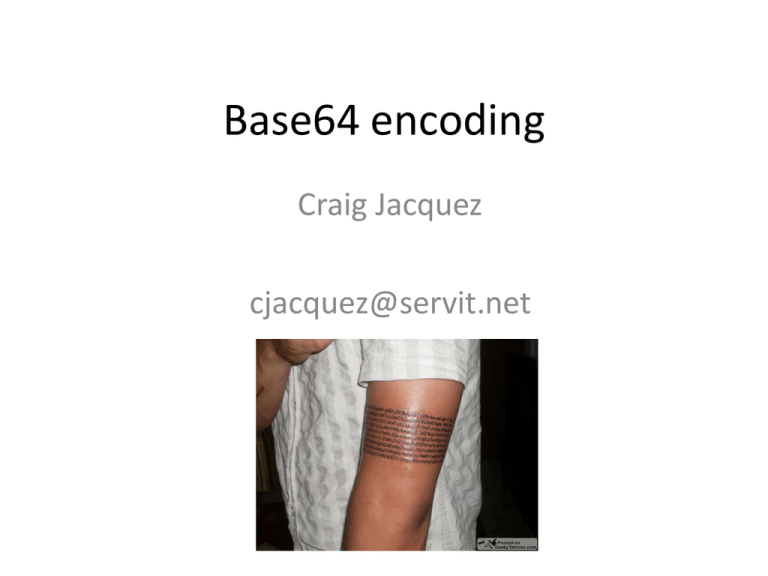 Base64 Encode decode
