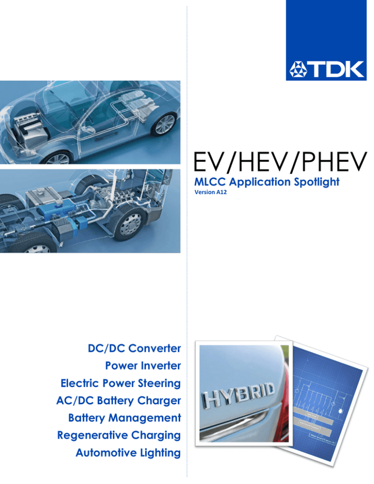 EV/HEV/PHEV - Mouser Electronics